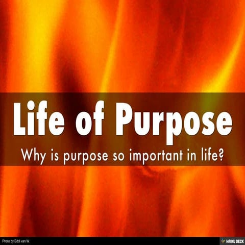Living Life of Purpose | PDF