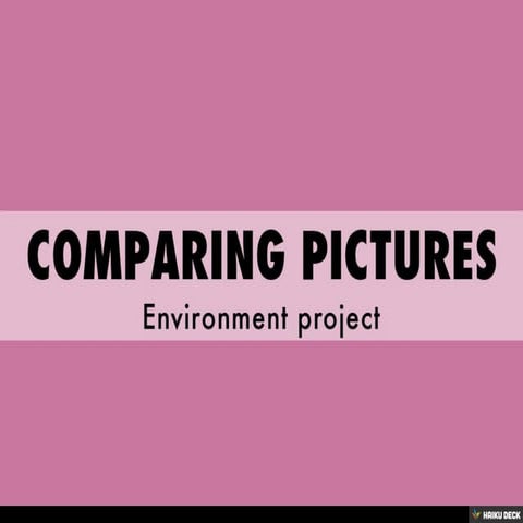COMPARING PICTURES | PDF