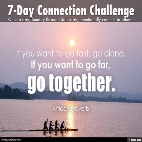 7-Day Connection Challenge | PPT