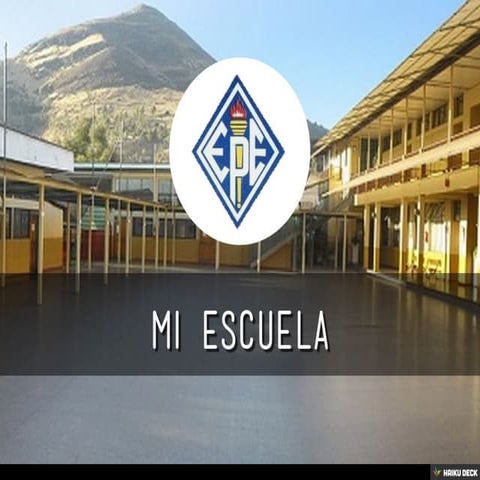 mi escuela | PPT