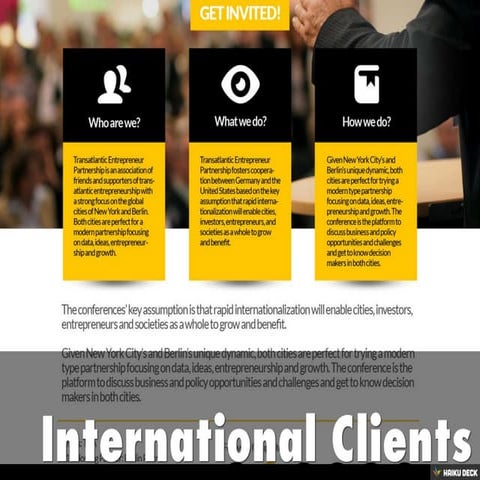 International Clients | PPT