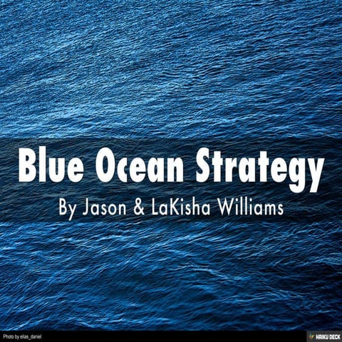 Blue Ocean Strategy | PDF