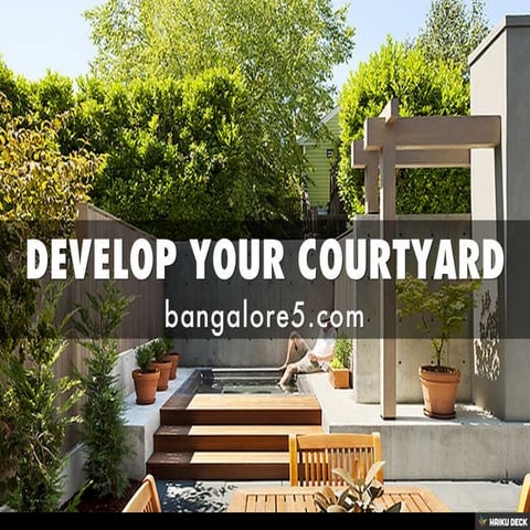 DEVELOP YOUR COURTYARD | PDF