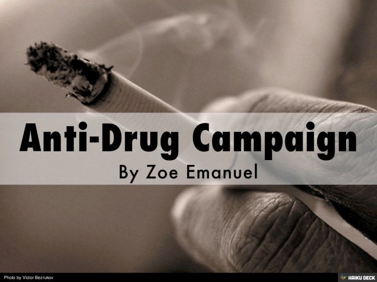 Anti-Drug Campaign