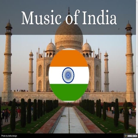 Music and arts of india | PPTX