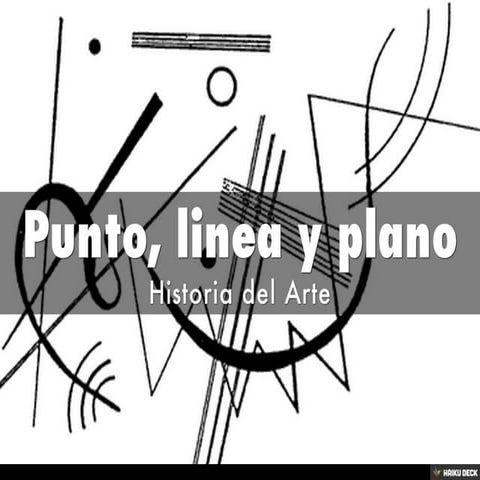 Punto, linea y plano | PDF