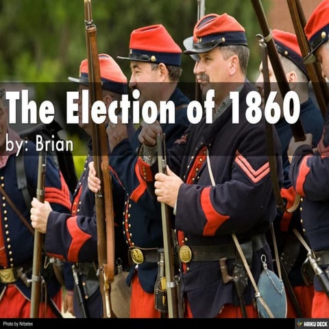 The Election of 1860 | PDF