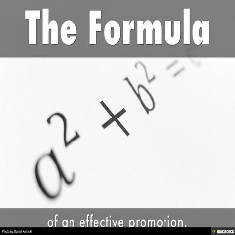 The Formula | PPT