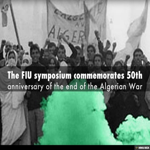 The Algerian War of Independence | PDF