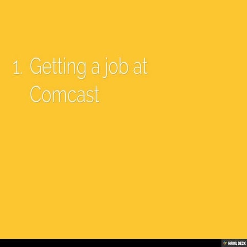 Comcast | PPT