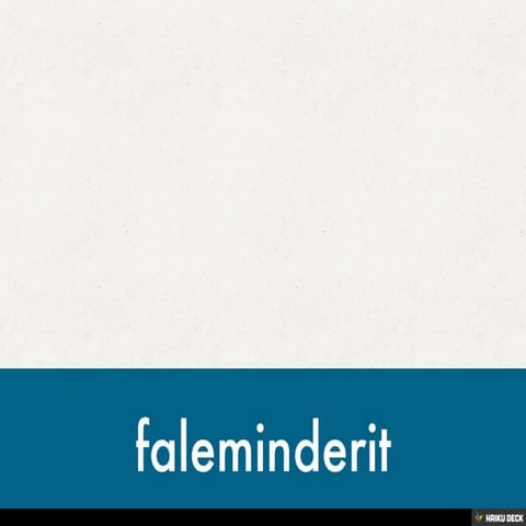 faleminderit | PDF