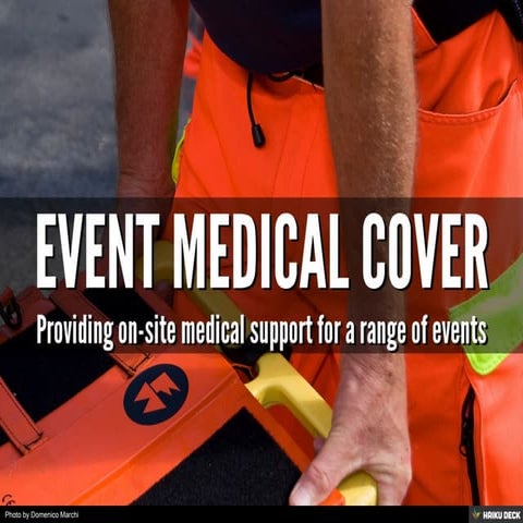 Event Medical Cover | PPT