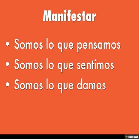 Manifestar | PDF