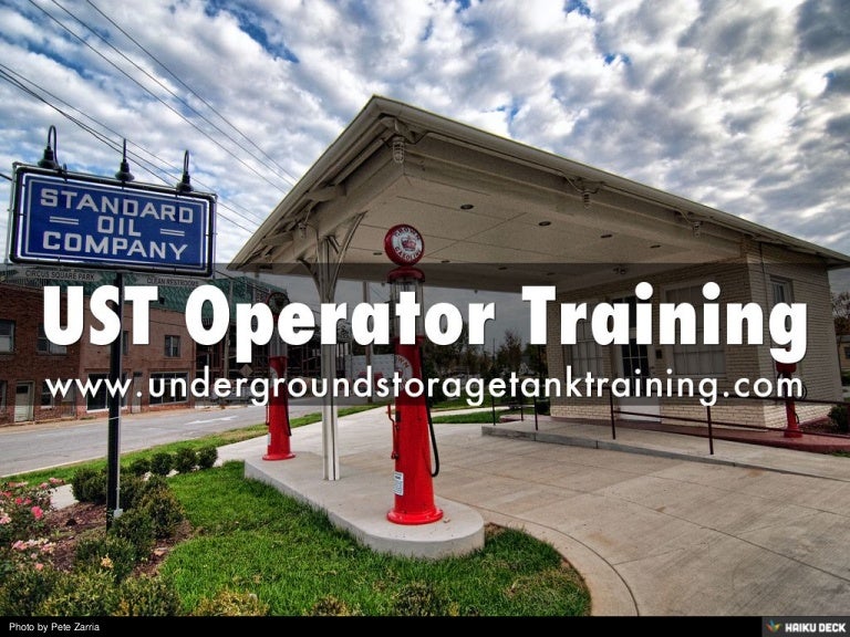 Ust Operator Training