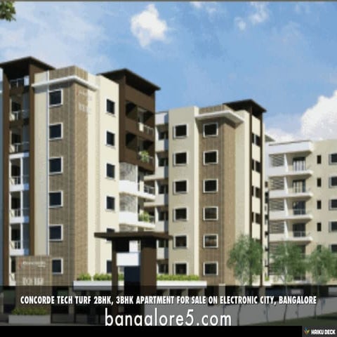 CONCORDE TECH TURF 2BHK, 3BHK APARTMENT FOR SALE ON ELECTRONIC CITY ...