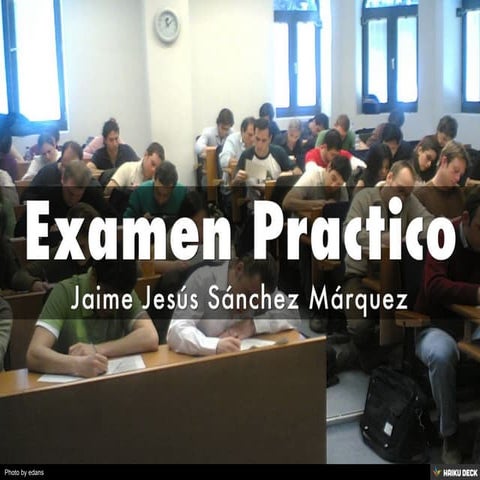 Examen Practico | PDF