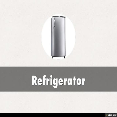 Refrigerator | PDF