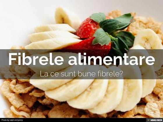 Fibrele alimentare | PPT