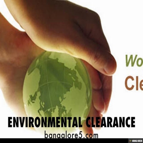 ENVIRONMENTAL CLEARANCE | PDF