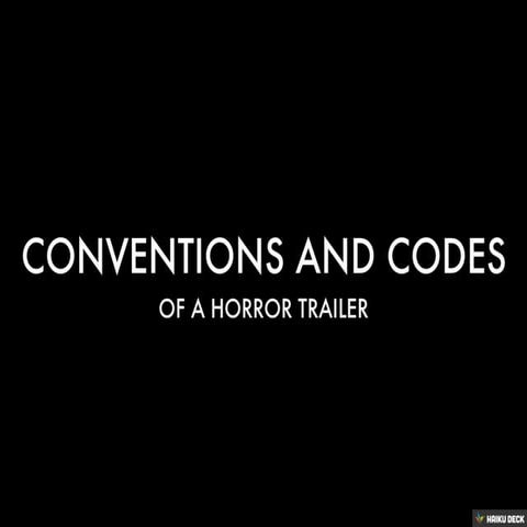 Conventions and Codes | PPT