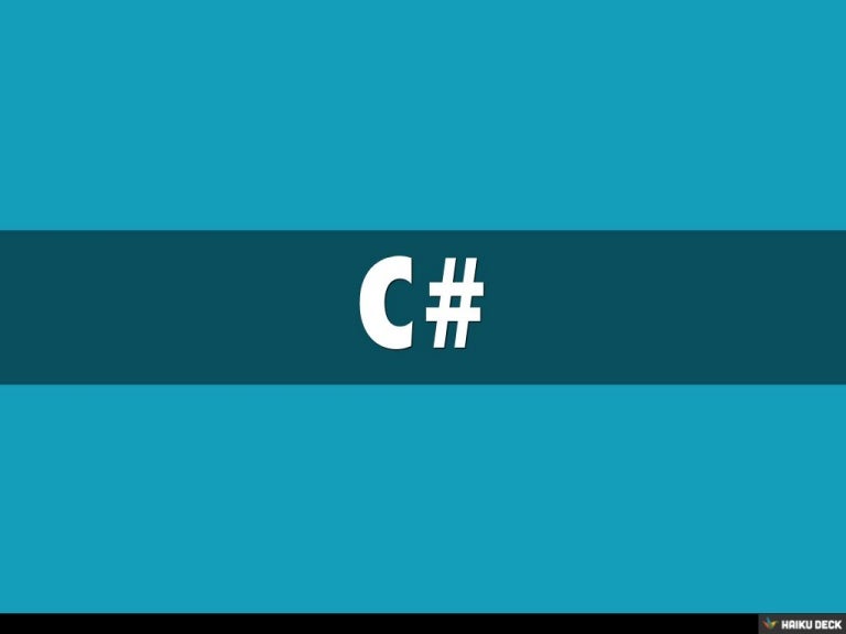 C#