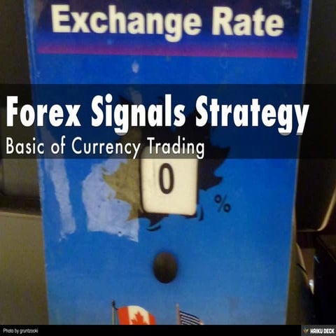 Forex Signals Strategy | PDF
