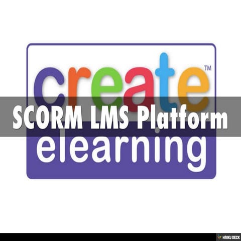 SCORM LMS Platform | PDF