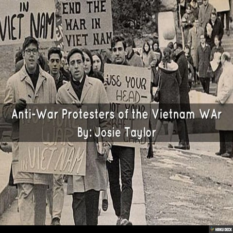 Anti-War Protesters of the Vietnam War | PDF