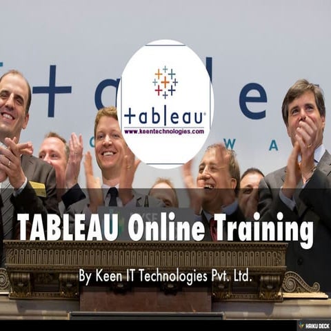 TABLEAU Online Training | PDF