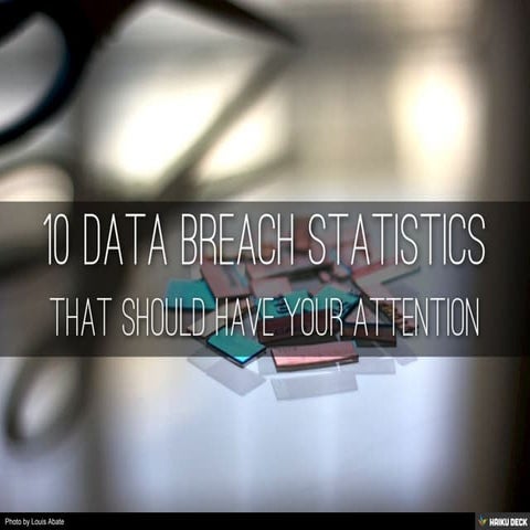 10 Data Breach Statistics That Should Have Your Attention | PPT