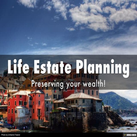 Life Estate Planning | PDF