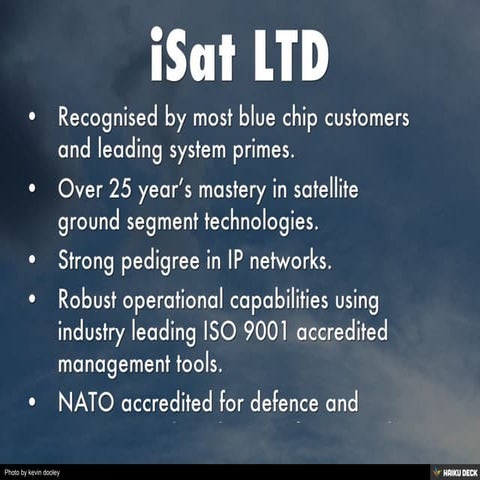 iSat LTD | PPT