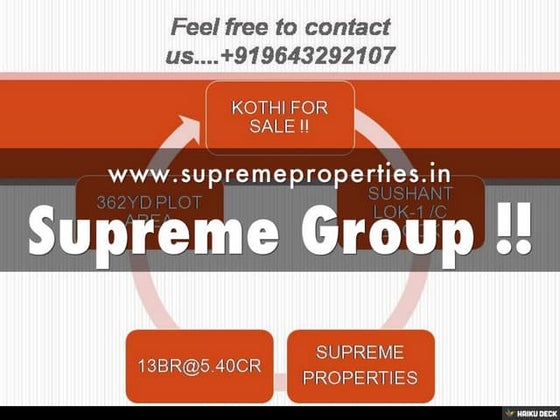 Supreme Group!! | PPT