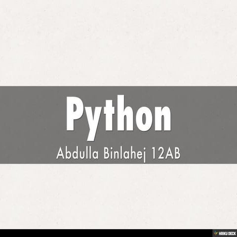 Python | PDF