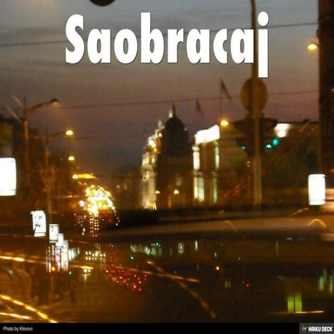 Saobracaj | PDF
