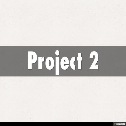 Project 2 | PDF