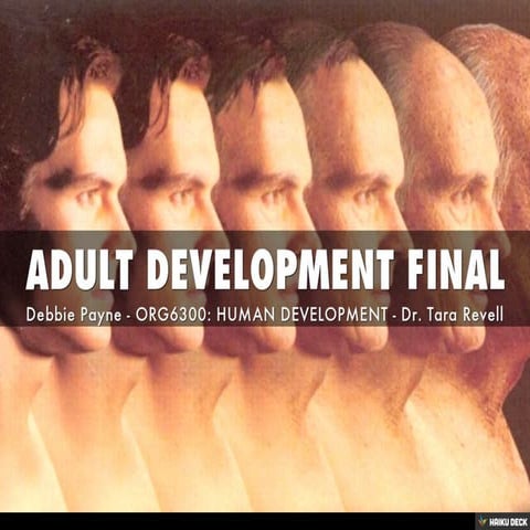ADULT DEVELOPMENT | PPT