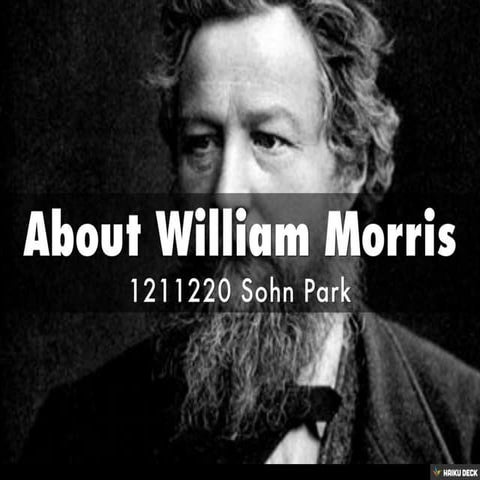 About William Morris | PDF