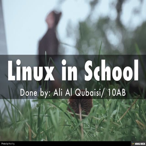 Linux in School | PDF