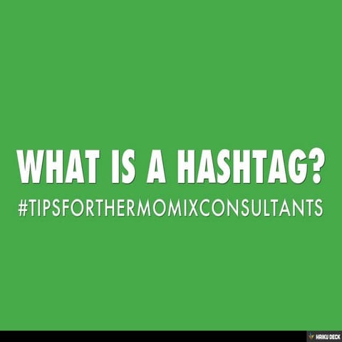 WHAT IS A HASHTAG? | PDF