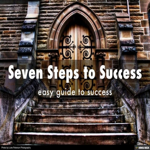 Seven Steps to Success | PDF | Family and Relationships