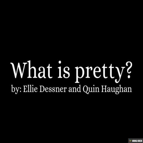 What is pretty? | PDF | Dogs | Pets