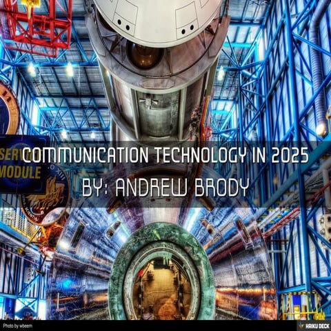 Communication Technology In 2025 Pdf