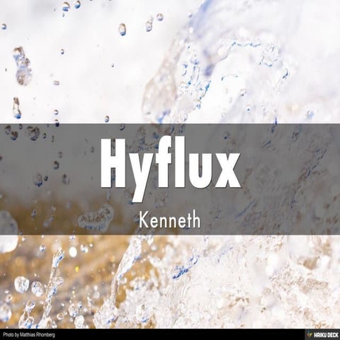 Hyflux | PDF | Poetry | Books and Literature