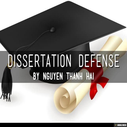 Dissertation Defense | PDF