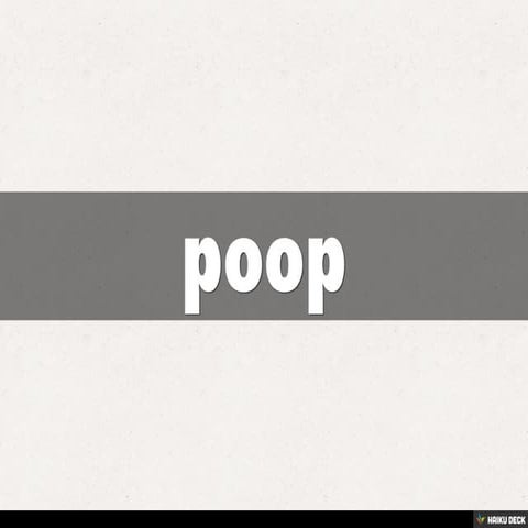 poop | PPT