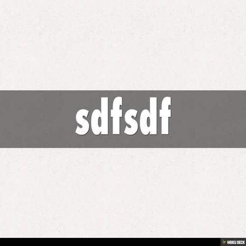 sdfsdf | PPT