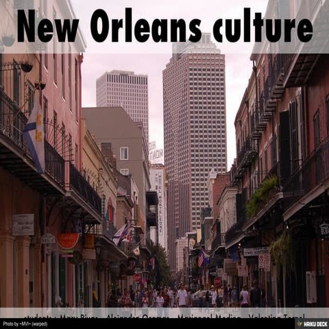 New Orleans culture | PPT
