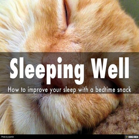 Sleeping Well | PPT