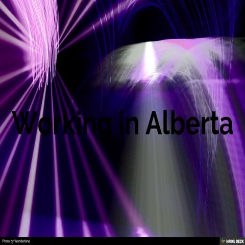 Working in Alberta | PDF